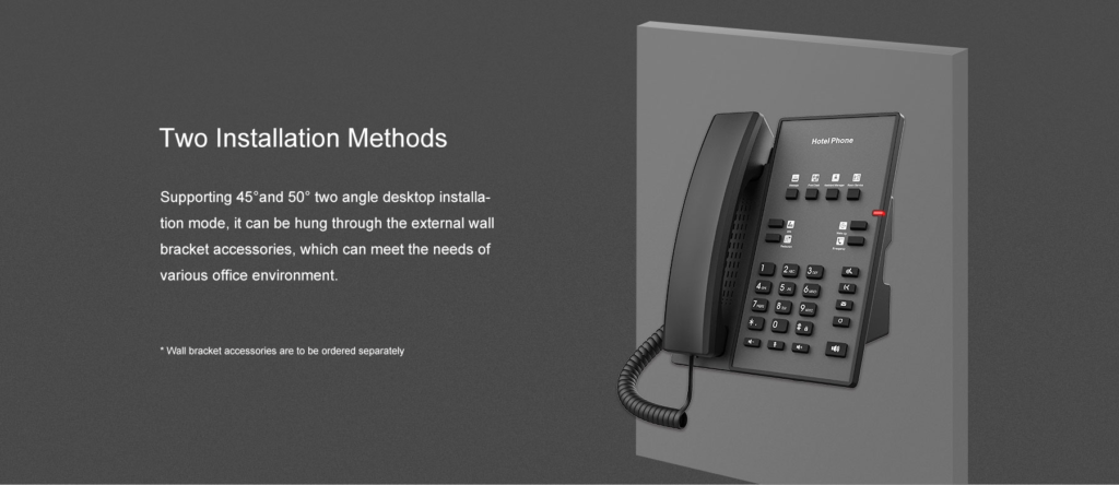 Fanvil H1 Hotel IP Phone | Fanvil H1 | Hotel IP Phone | AcmaTel ...